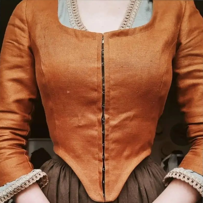 Claire Fraser Outlander corset bodice with hooks – MayaHotenkoDress
